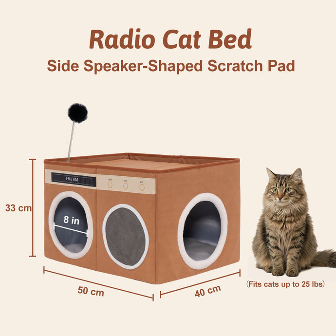 Radio Cat Bed – Mellownido